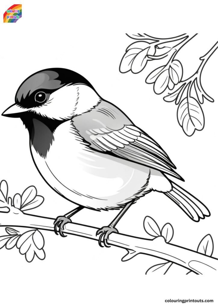10+ Chickadee Coloring Pages