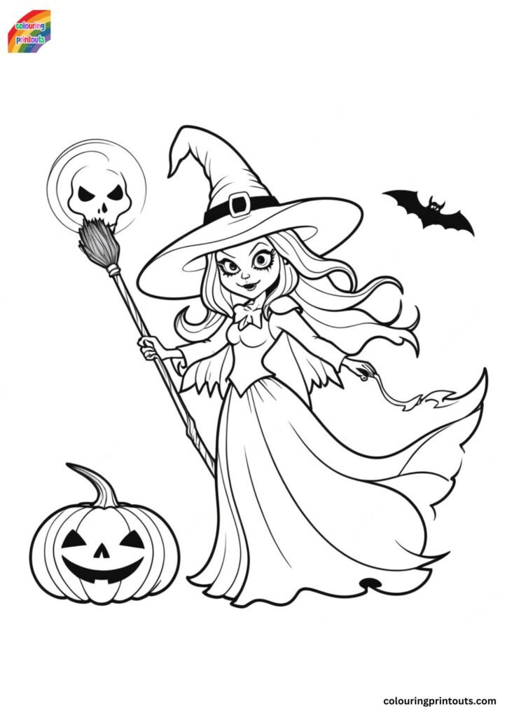 20+ Halloween Coloring Sheets To Print Out