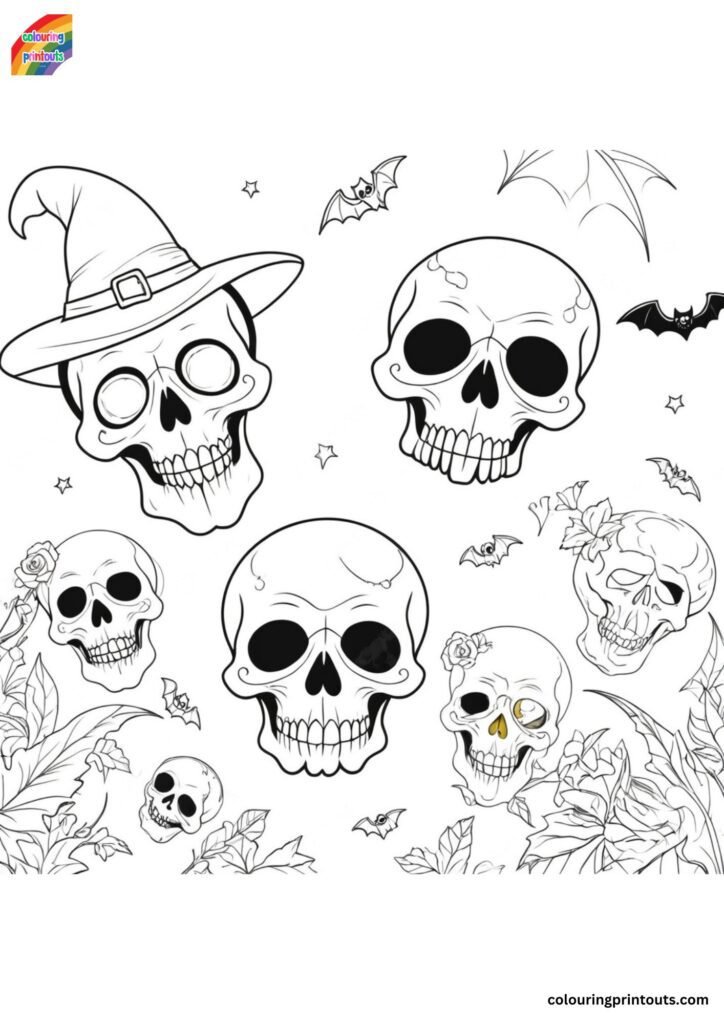 20+ Halloween Coloring Sheets To Print Out