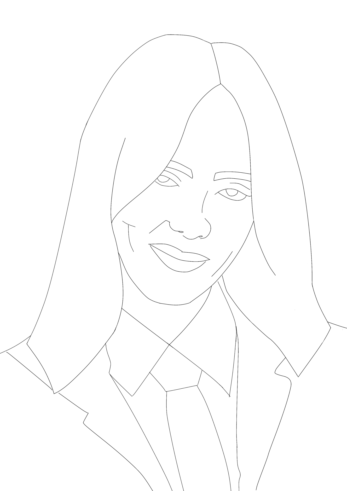 Billie Eilish Coloring Pages (Free Printables)