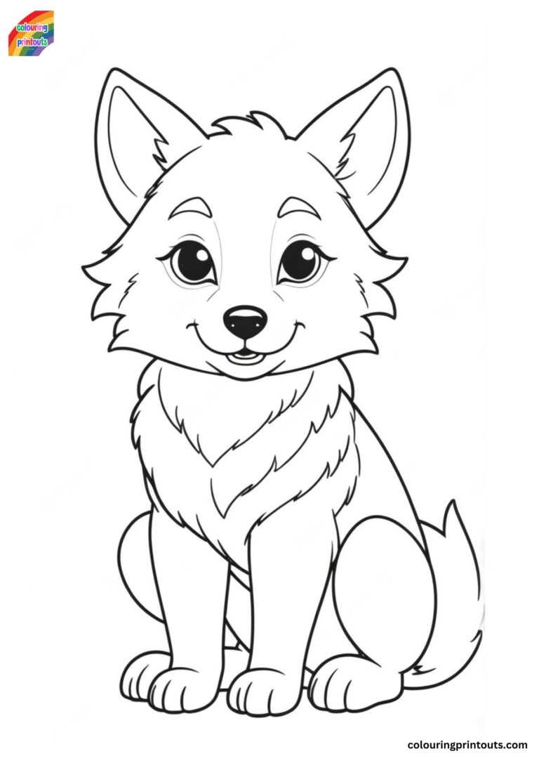 Free Printable Coloring Pages Of Wolves