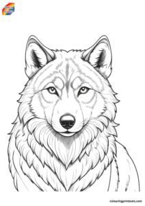 Free Printable Coloring Pages Of Wolves