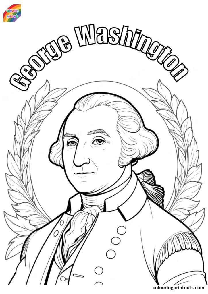 10+ George Washington Coloring Pages