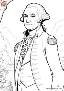 10+ George Washington Coloring Pages