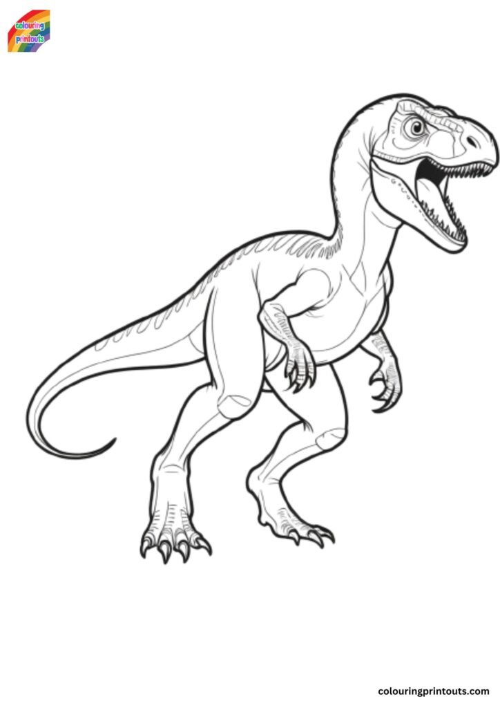 Indominus Rex Colouring Pages