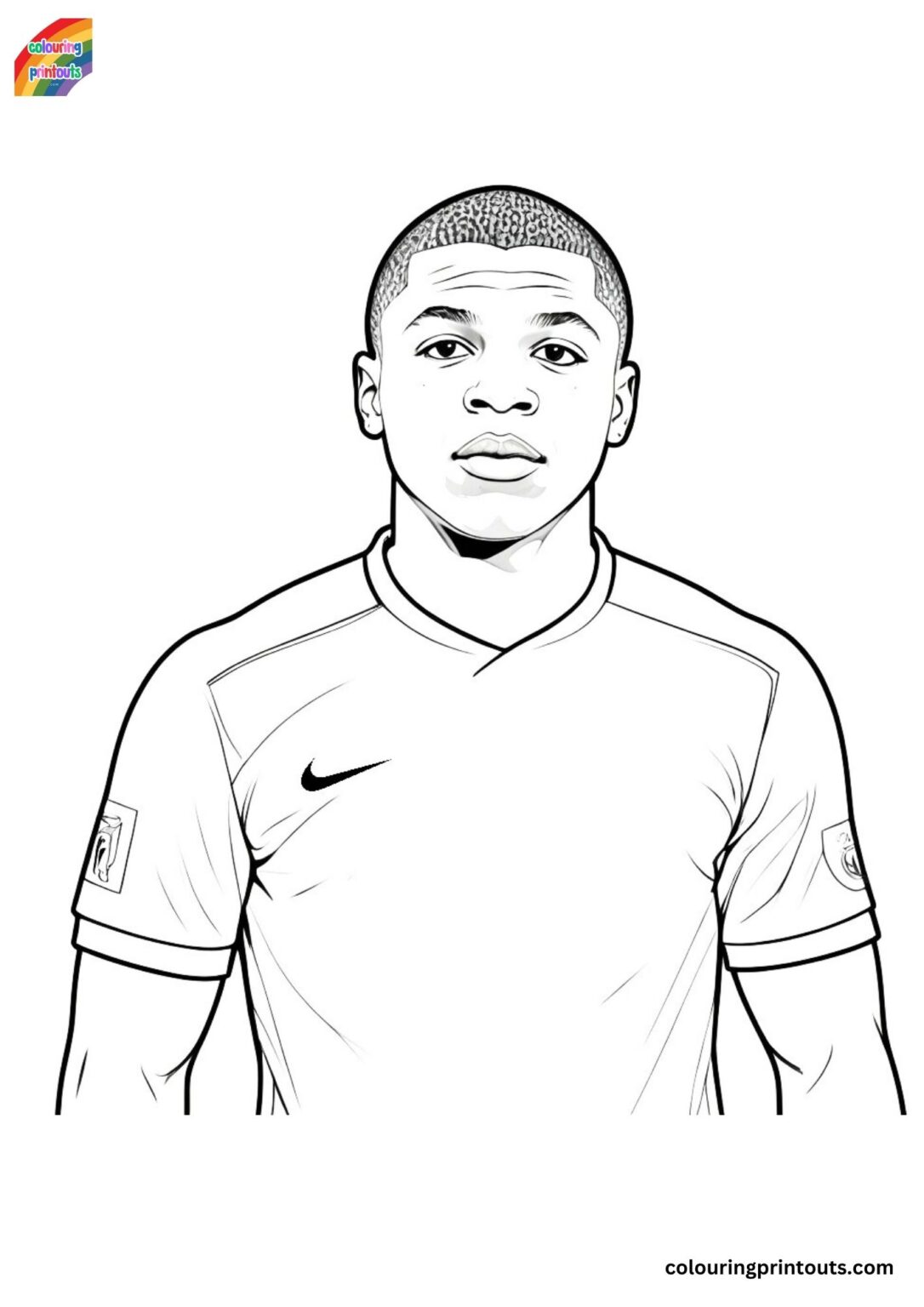 10+ Mbappe Coloring Pages (FREE DOWNLOAD)
