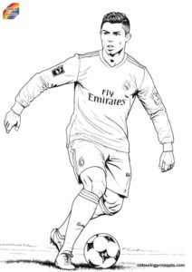10+ Ronaldo Colouring Sheets (Free PDF Printables)