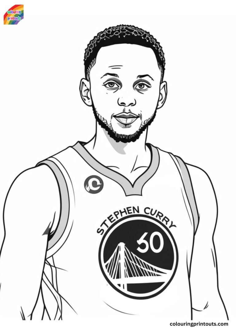 10+ Steph Curry coloring pages