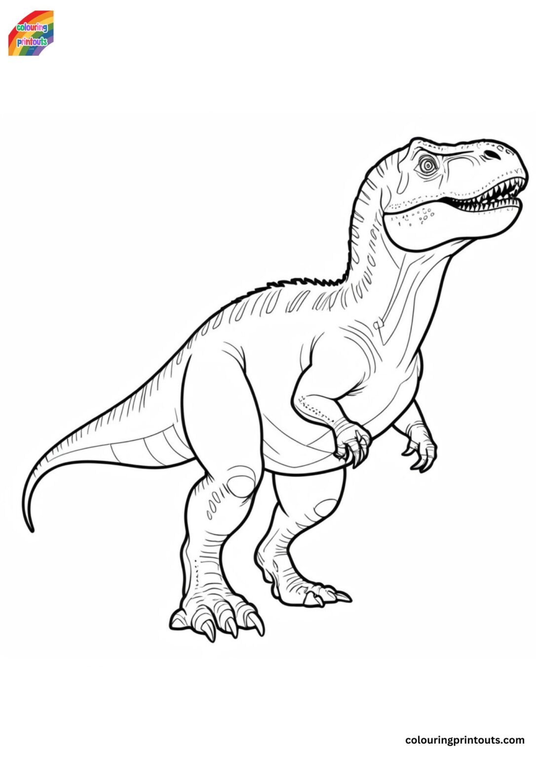 10+ Giganotosaurus Coloring Page