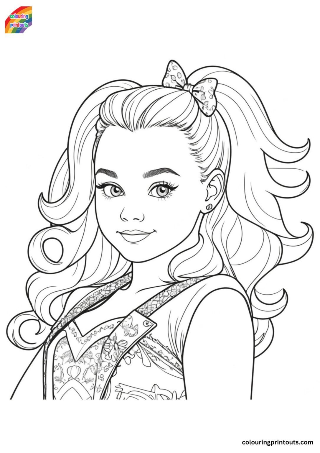 10+ Coloring Pages Of Jojo Siwa