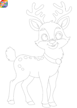 Rudolph Red Nosed Reindeer Coloring Pages (Free PDF Printables)