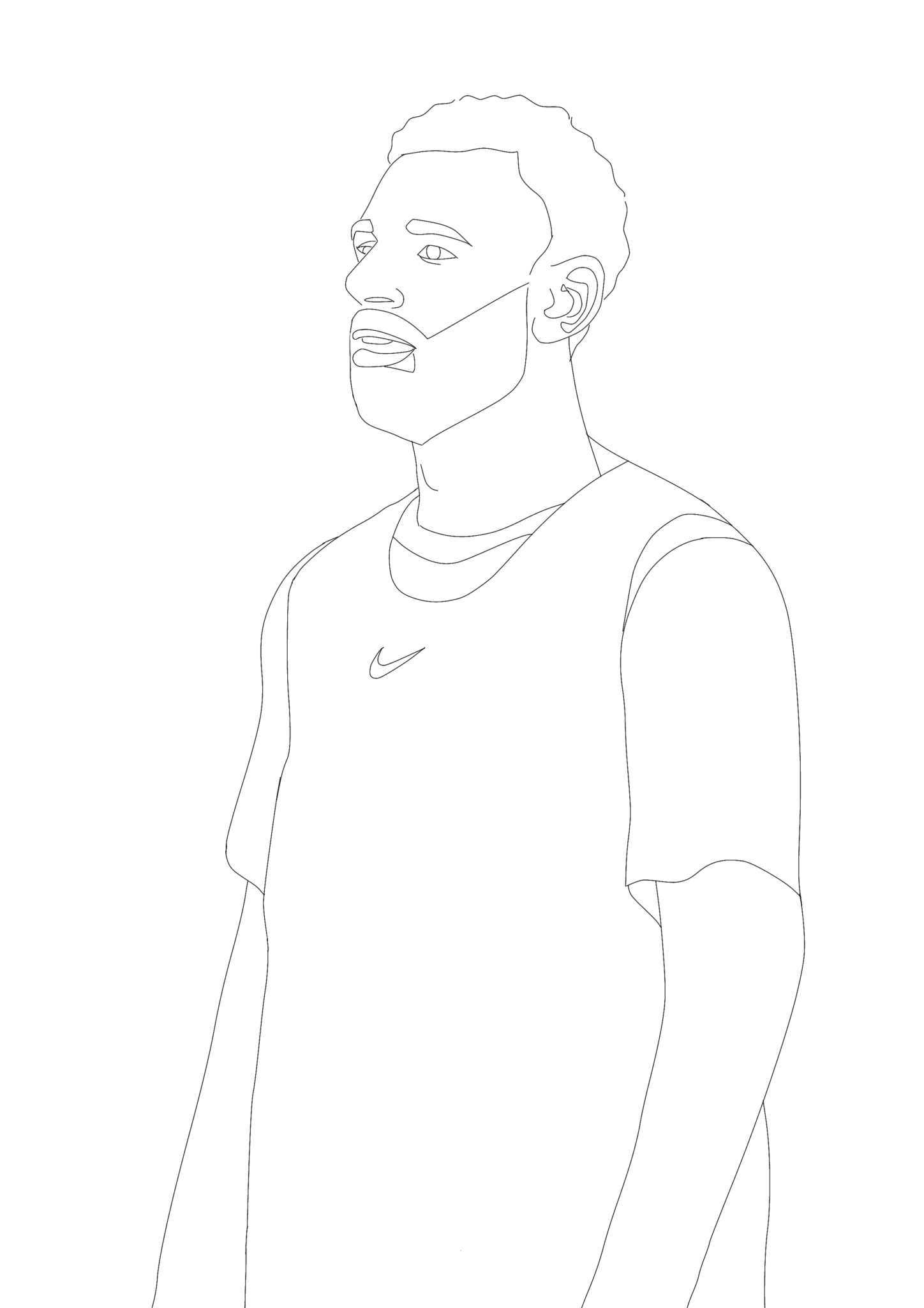 10 + Mo Salah Colouring Pages (Free Download)