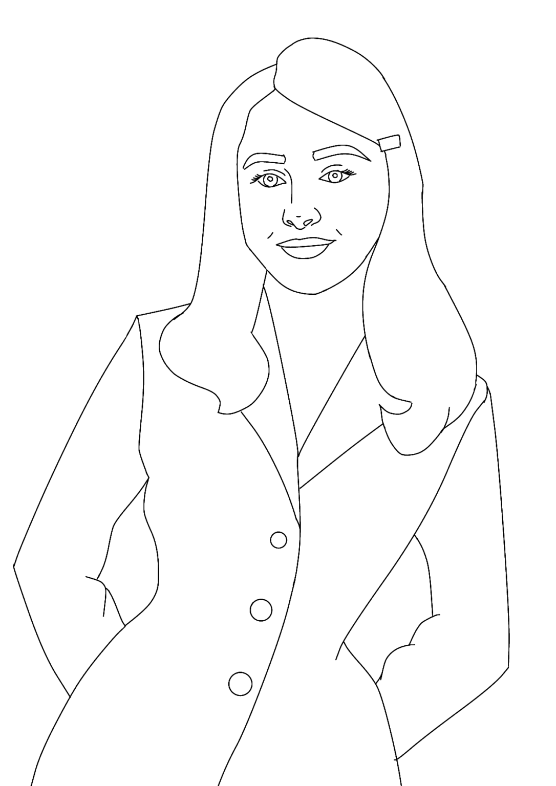 Sabrina Carpenter Coloring Pages (Free Printables)