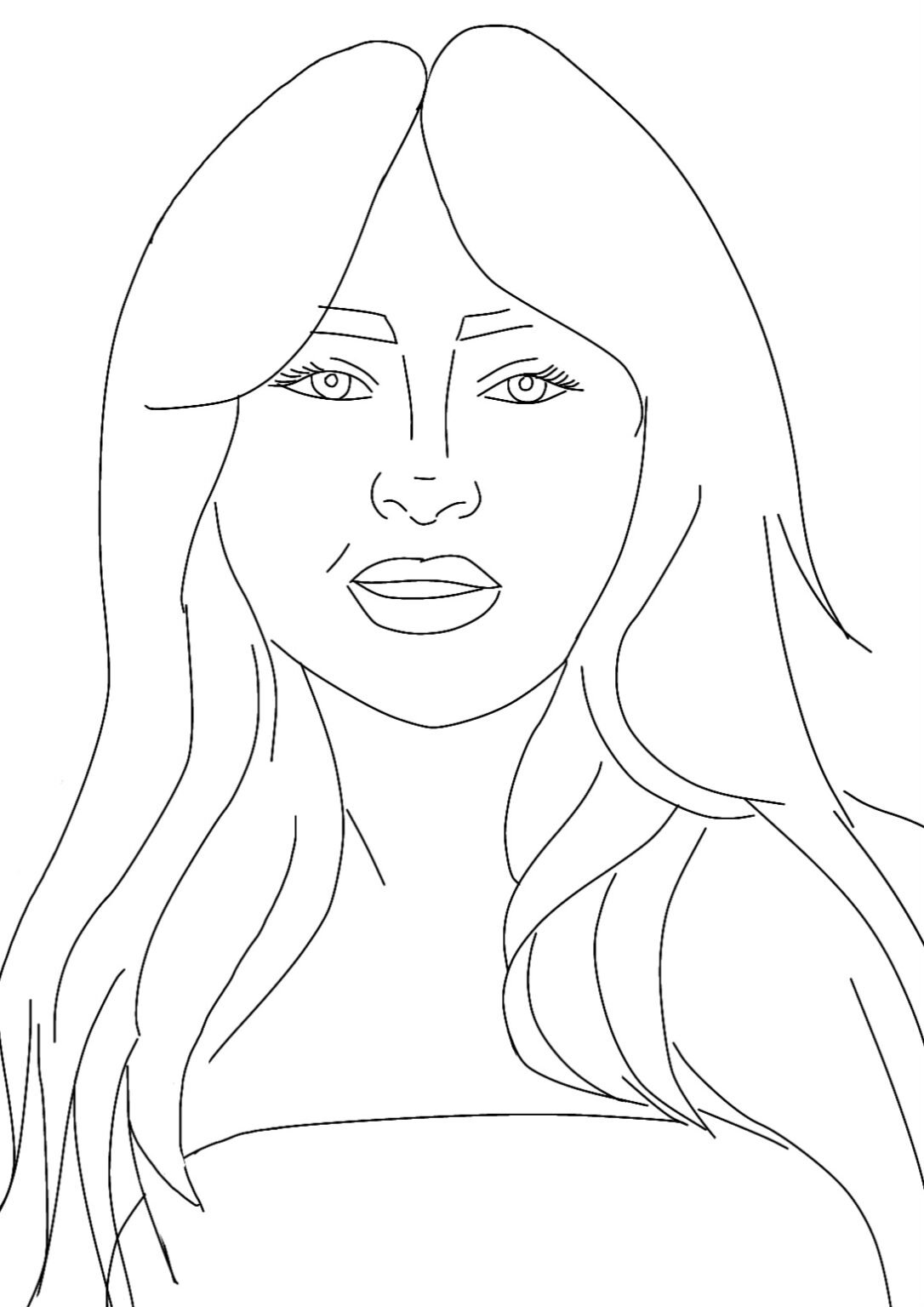 Sabrina Carpenter Coloring Pages (Free Printables)