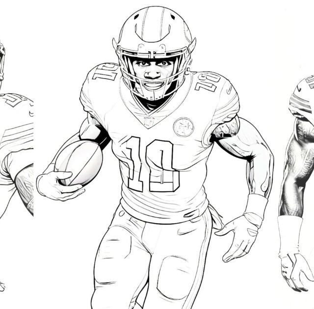 10+ Patrick Mahomes Coloring Pages (Free Printables)