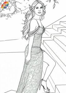 Olivia Rodrigo Coloring Pages (Free Printables)
