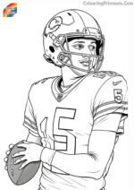 10+ Patrick Mahomes Coloring Pages (Free Printables)