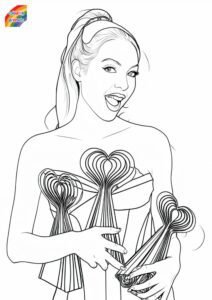 Olivia Rodrigo Coloring Pages (Free Printables)