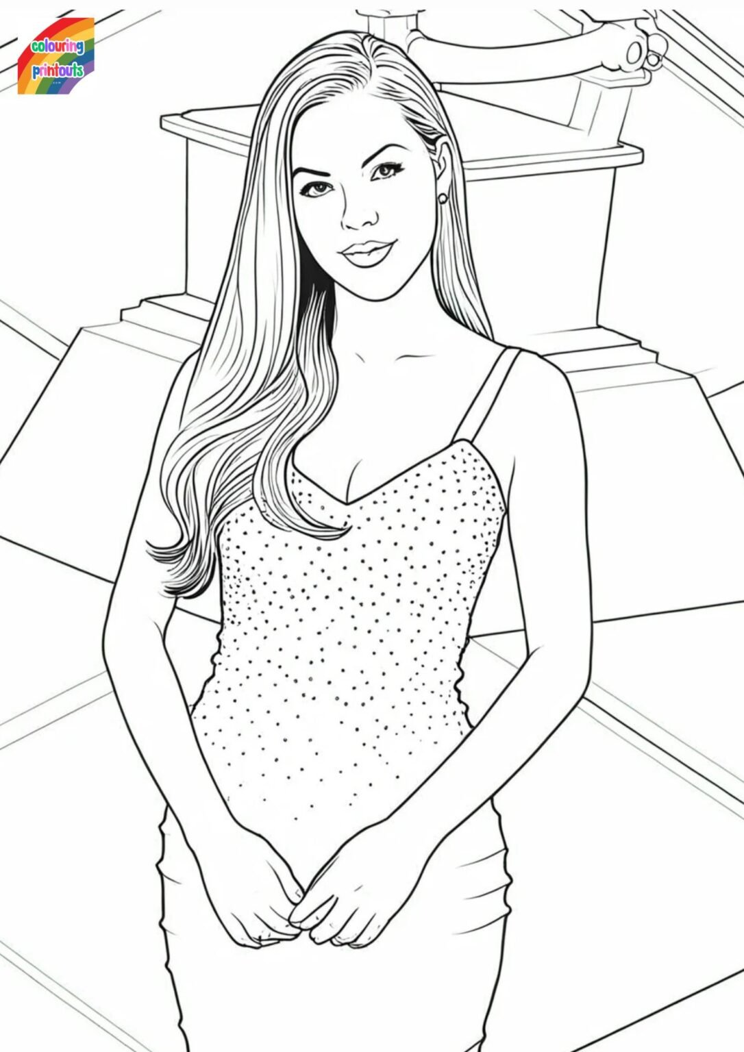 Olivia Rodrigo Coloring Pages (Free Printables)