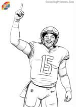 10+ Patrick Mahomes Coloring Pages (Free Printables)