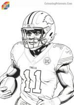 10+ Tyreek Hill Coloring Pages