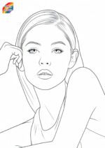 Blackpink Coloring Pages Jennie (Free Printables)