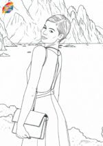 Blackpink Coloring Pages Jennie (Free Printables)