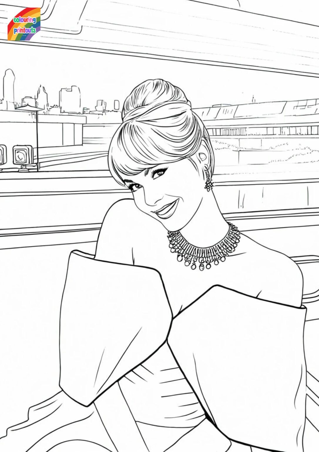 Blackpink Lisa Coloring Pages – Colouring Printouts