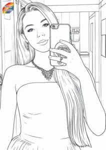 Blackpink Coloring Pages Jisoo (Free PDF Printables)