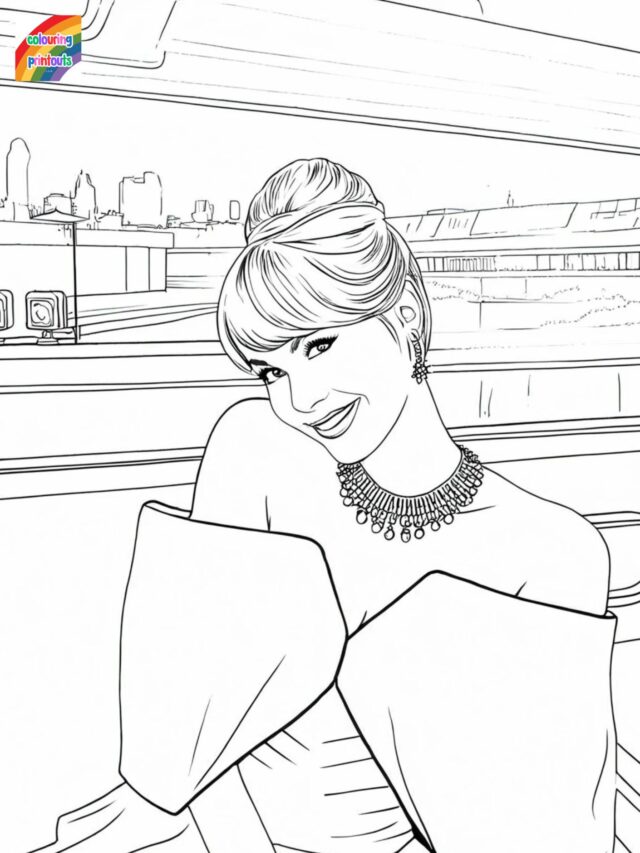 Blackpink Lisa Coloring Pages - Colouring Printouts
