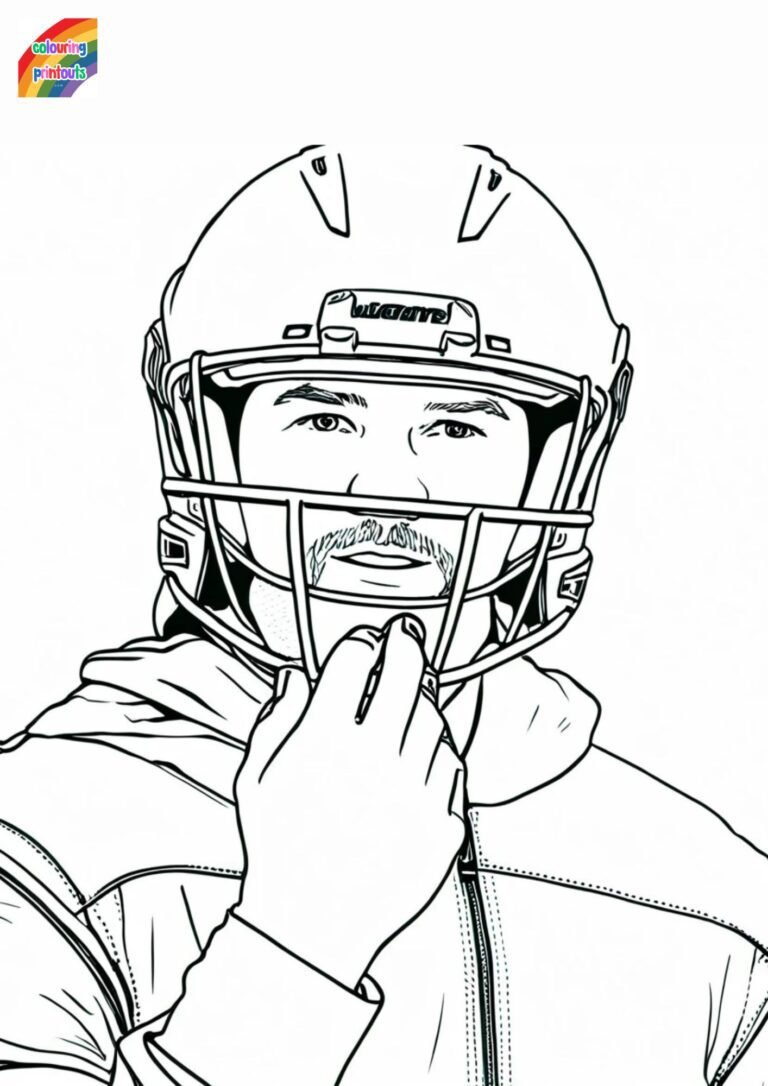 Dak Prescott Coloring Pages (Free Printables)