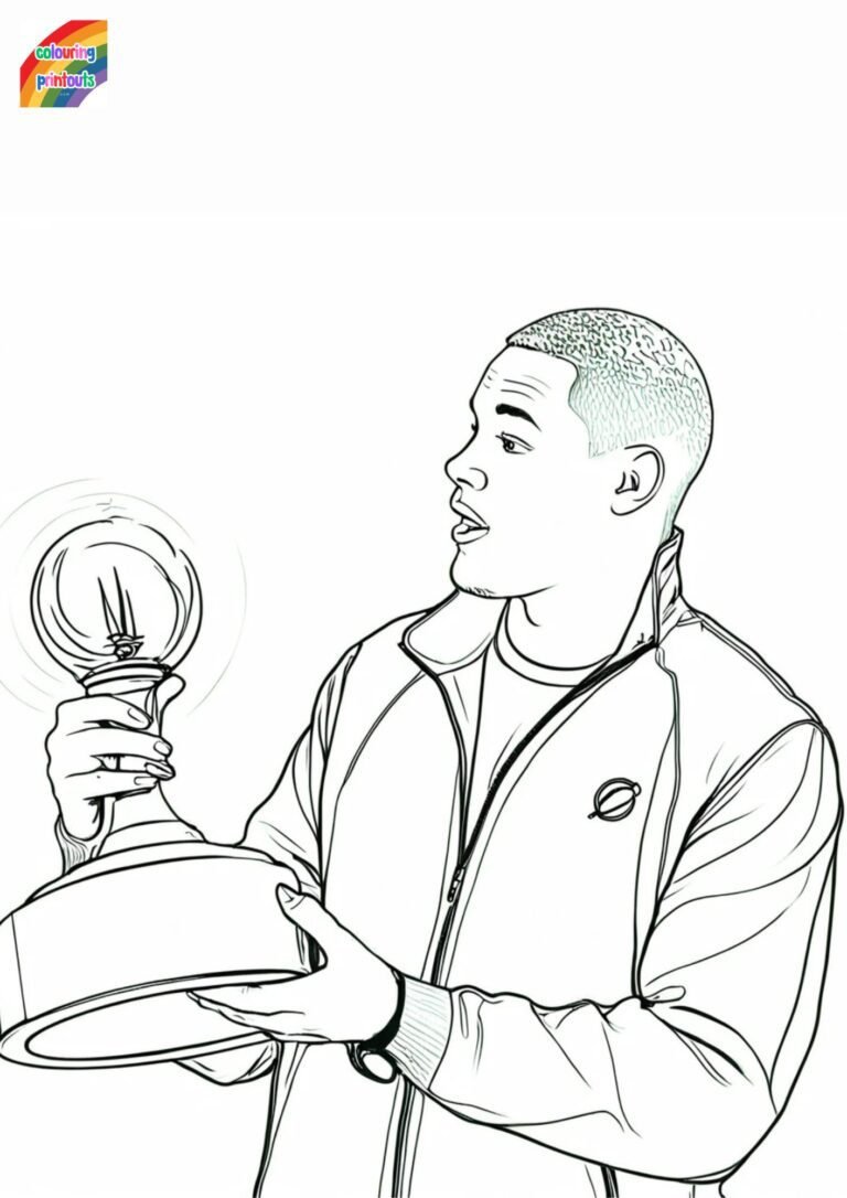 Dak Prescott Coloring Pages (Free Printables)