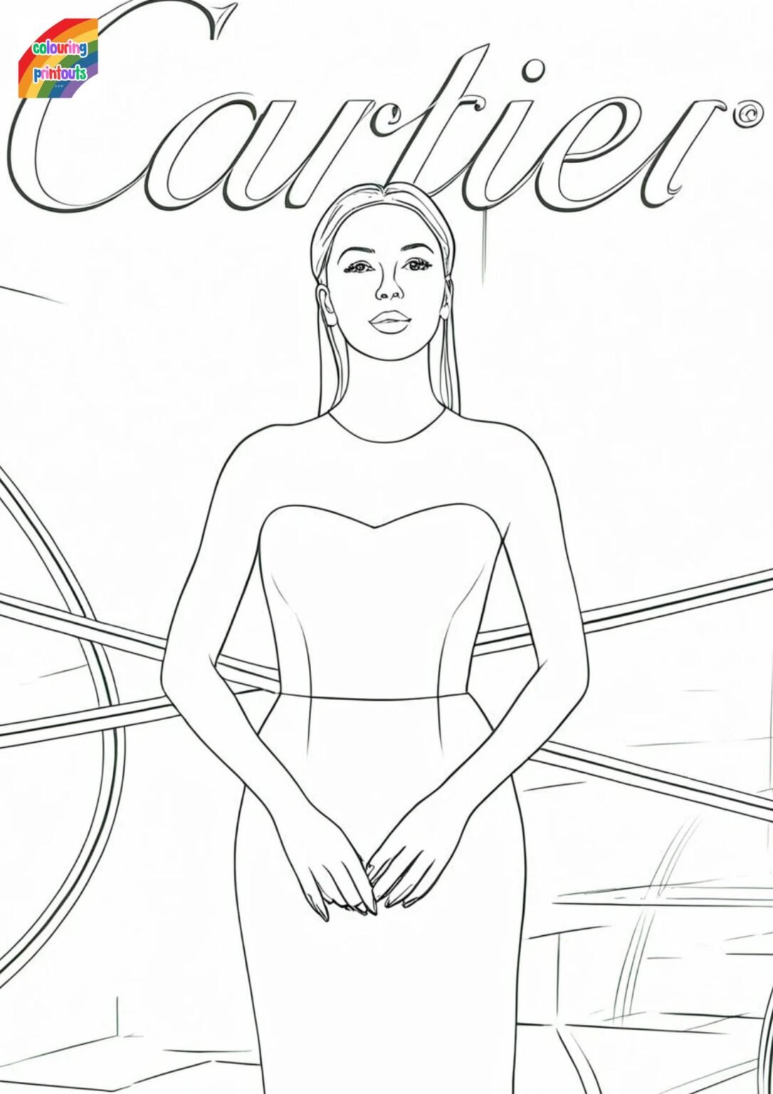Blackpink Coloring Pages Jisoo (Free PDF Printables)