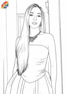 Blackpink Coloring Pages Jisoo (Free PDF Printables)