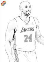 Kobe Bryant Coloring Pages ( Free Printables )