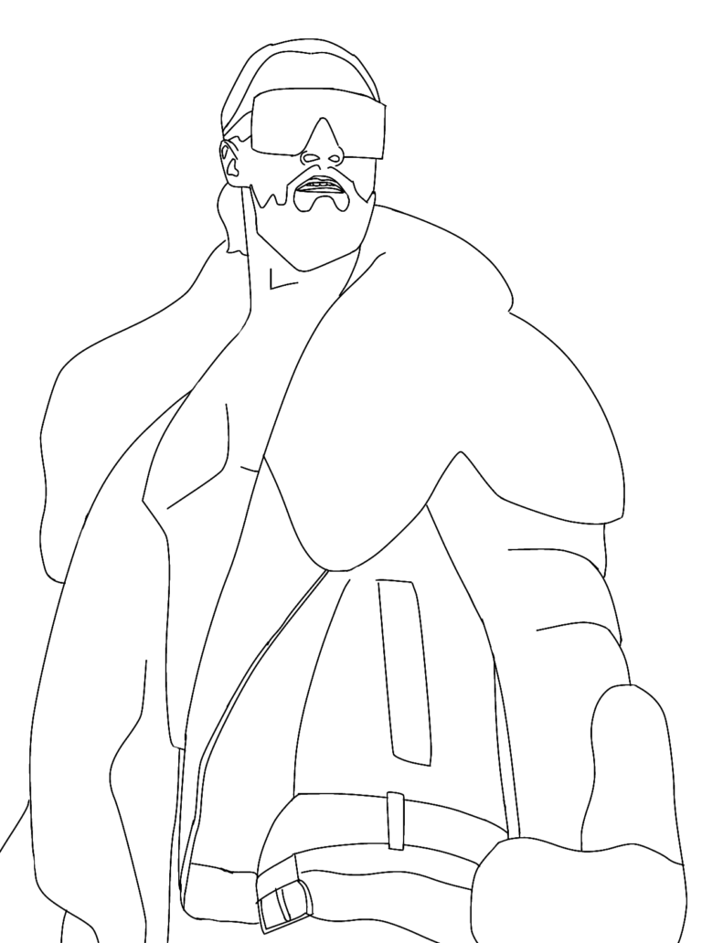 Seth Rollins Coloring Pages ( Free Printables )