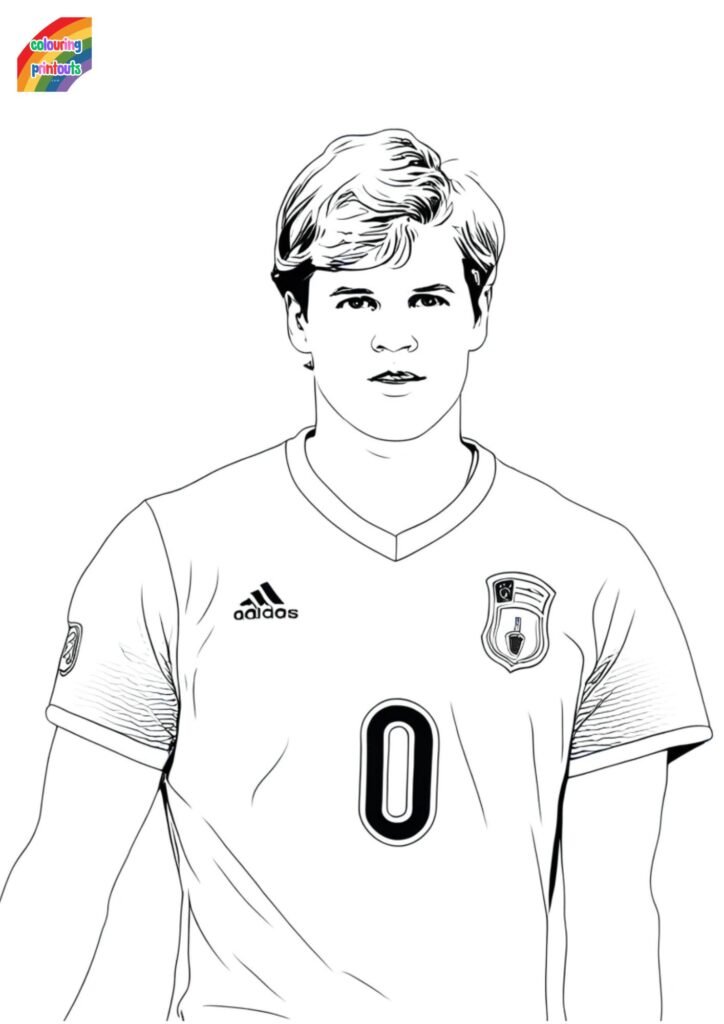 Joe Burrow Coloring Pages (Free Printables)