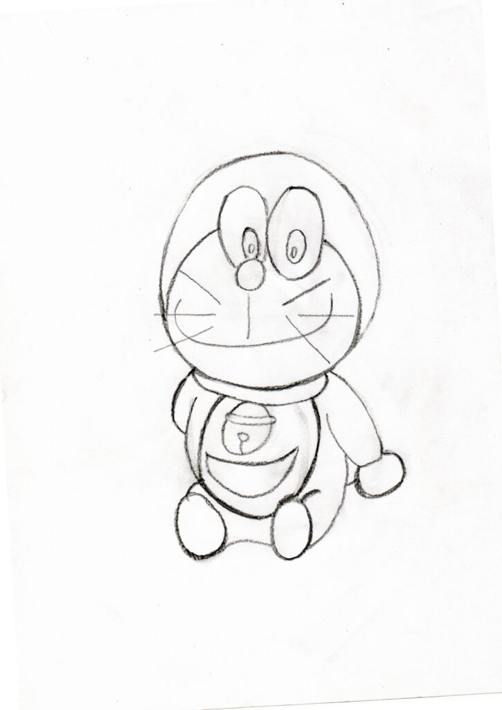 How To Draw Doraemon Step By Step For Kids