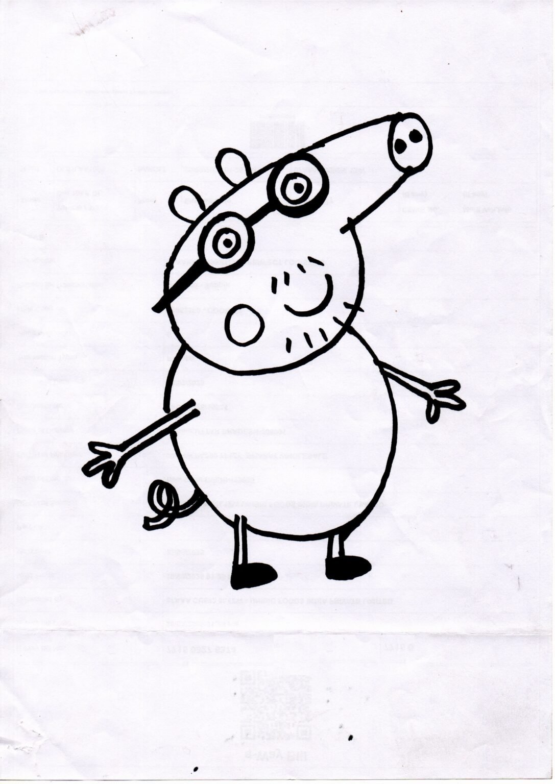 Daddy Pig Coloring Pages Printable (Free Printables)