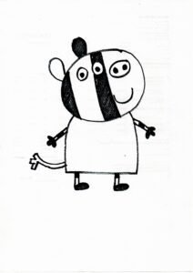 Zuzu Zebra Coloring Pages (Free Printables)