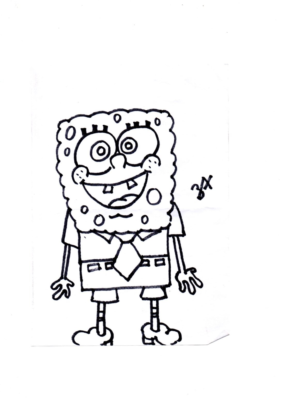 Free Printable Full Size Spongebob Coloring Pages (Free Printables)
