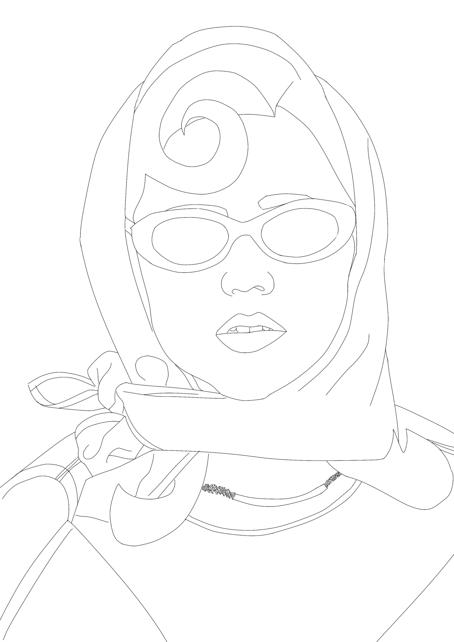 Wednesday Addams Colouring Pages - (Free PDF Printables)